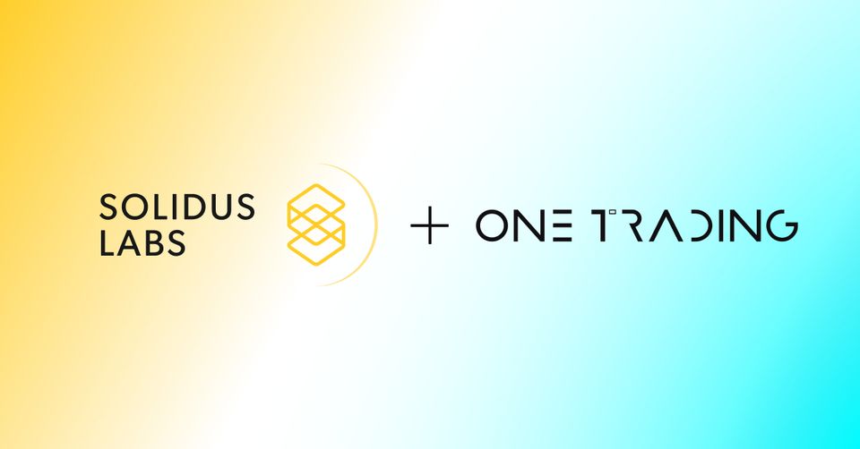 One Trading Partners with Solidus Labs to Secure Institutional-Grade MiCAR Readiness | Business Wire