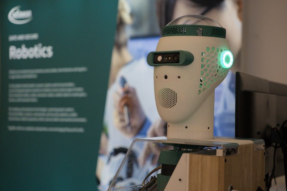 Infineon and HTEC Showcase Humanoid Robotic Head at Infineon’s ...