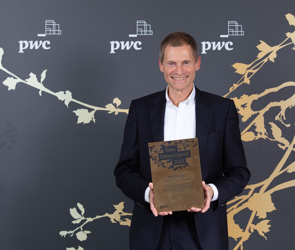 Kim Fausing modtager prisen som Årets Erhvervsprofil 2023 | PwC