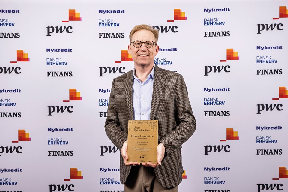 Kim Frimann fra Frimann Biler kører digital succes hjem og vinder Temaprisen 2024 på Sjælland | PwC