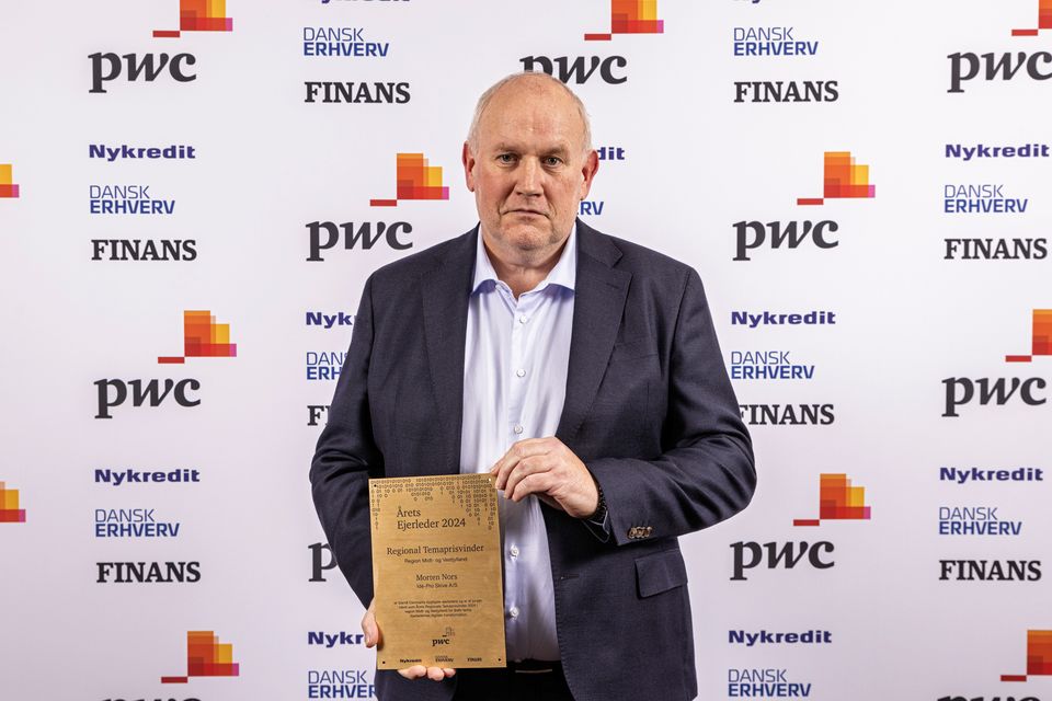 Morten Nors fra Ide-Pro Skive vinder Temaprisen 2024 i Midt- og Vestjylland for digital ...