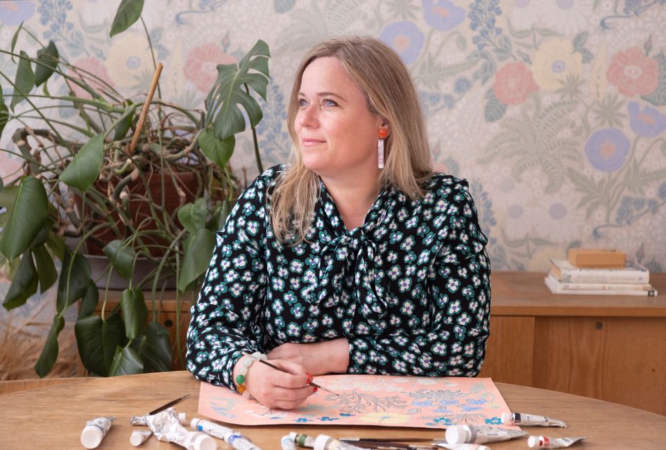 Lisa Grue tegner årets Julemærke | Julemærkefonden