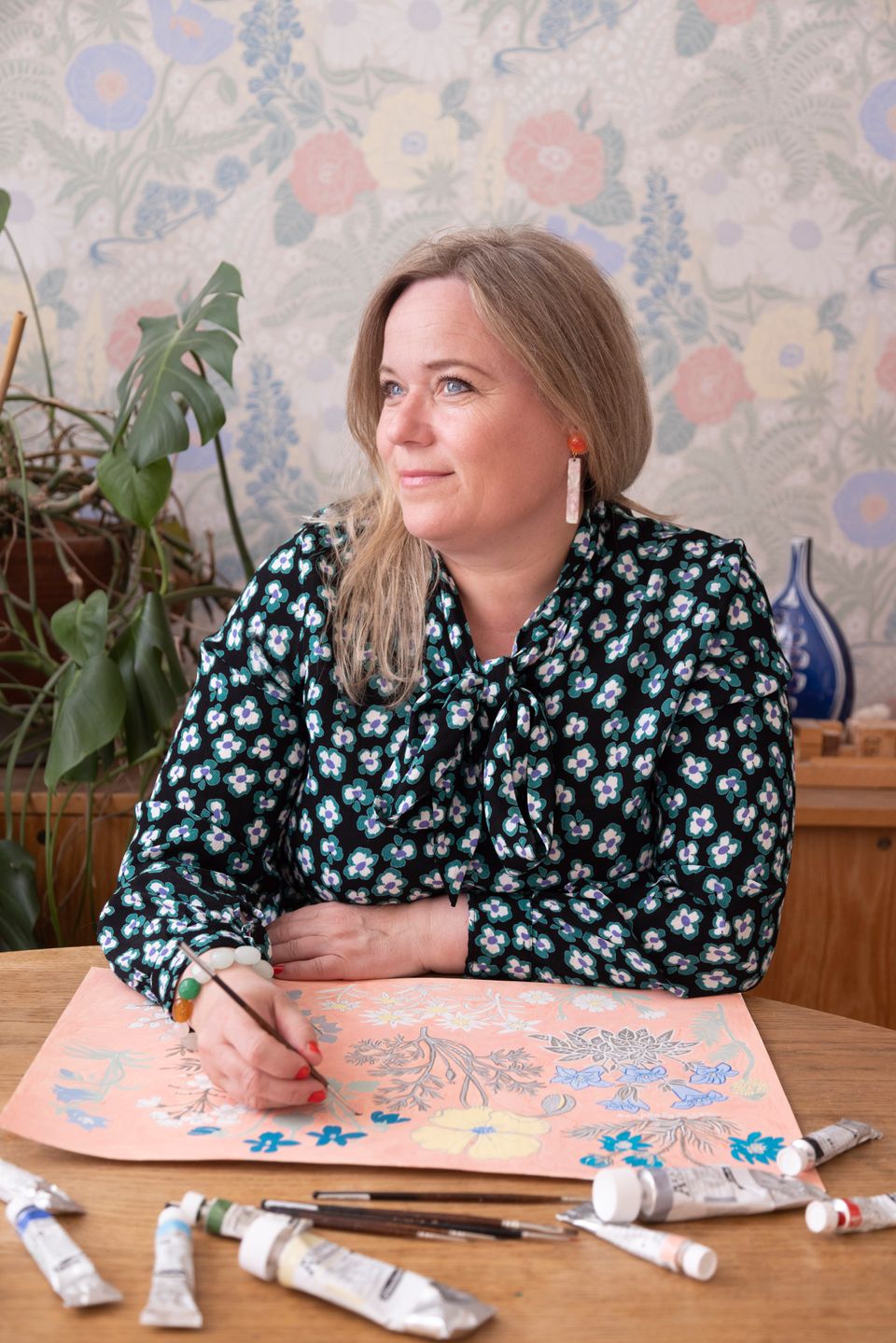 Lisa Grue tegner årets Julemærke | Julemærkefonden