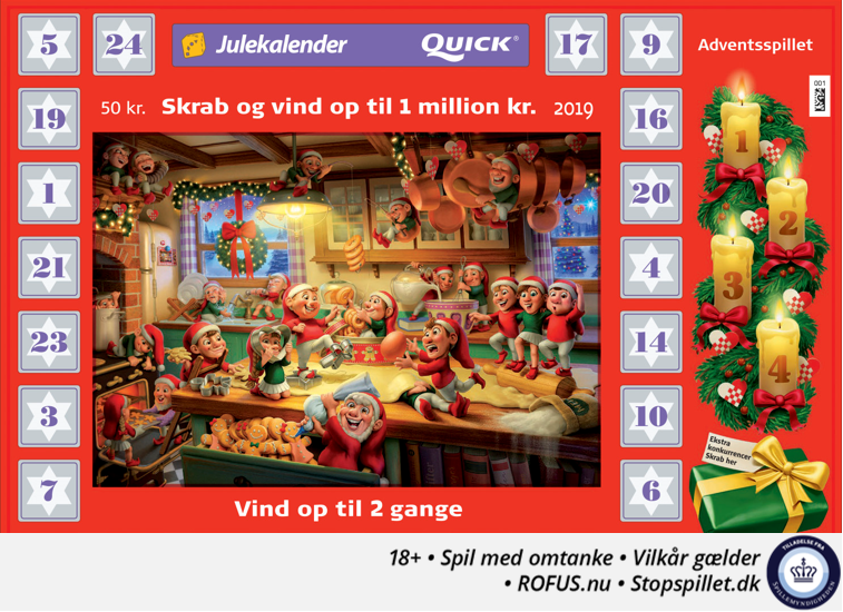 Quick jul: ”Det var den 22. december, og vi manglede kun ét juletræ ...